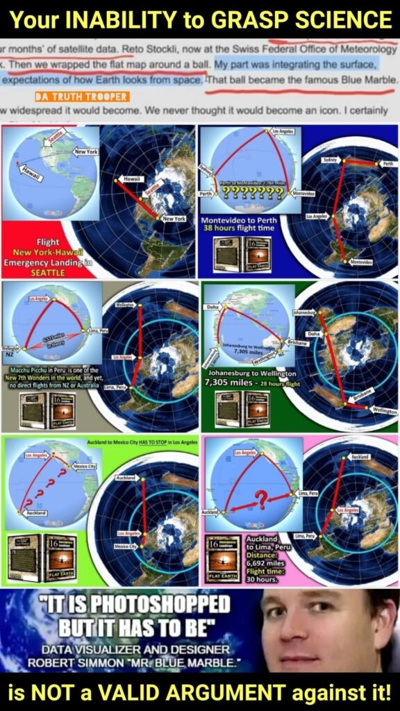 Flight Paths – Flat Earth Library